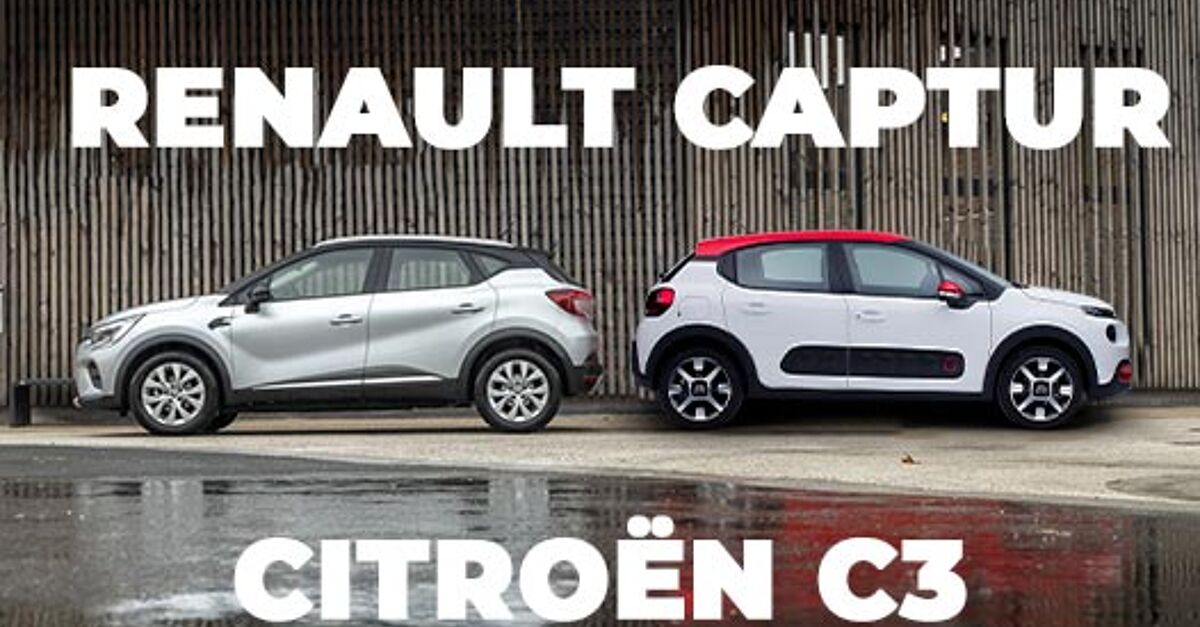 Essai comparatif : Renault Captur vs Citroën C3 | Auto-IES